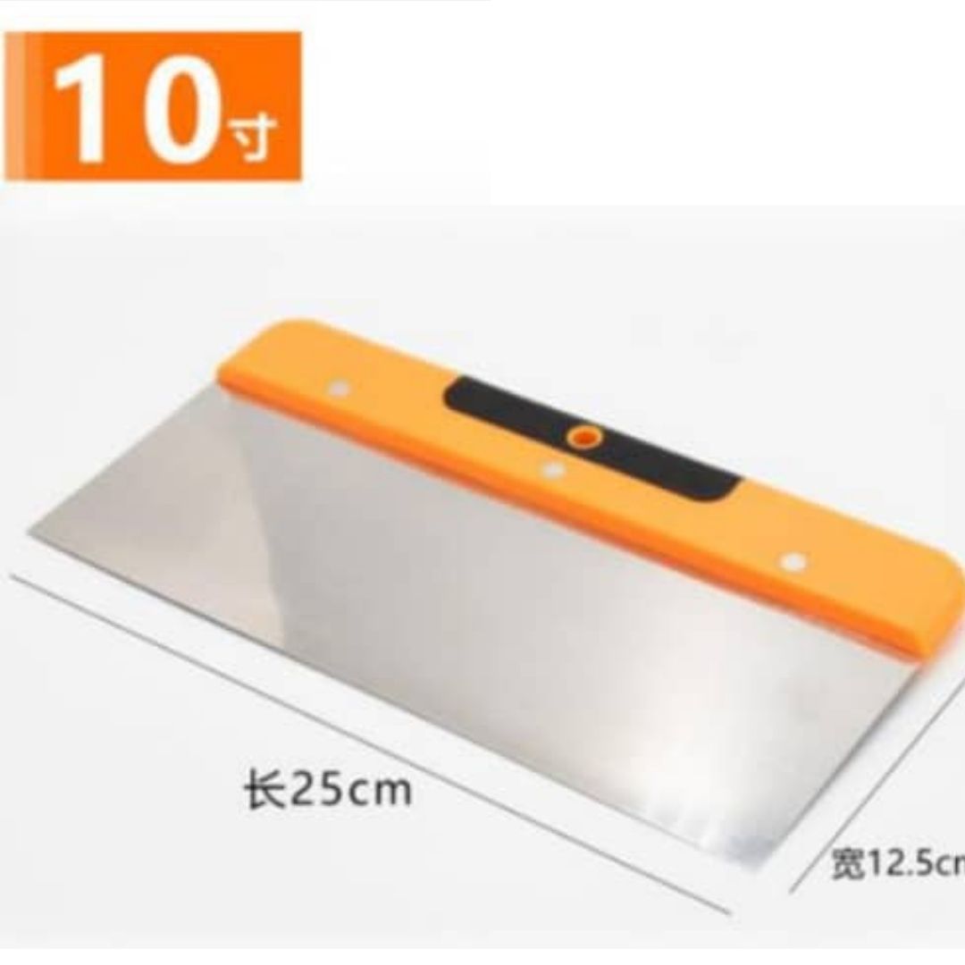 10 Inch Bench Scrapper (Plastic Yellow Handle) - Sonkas Business Baking ...