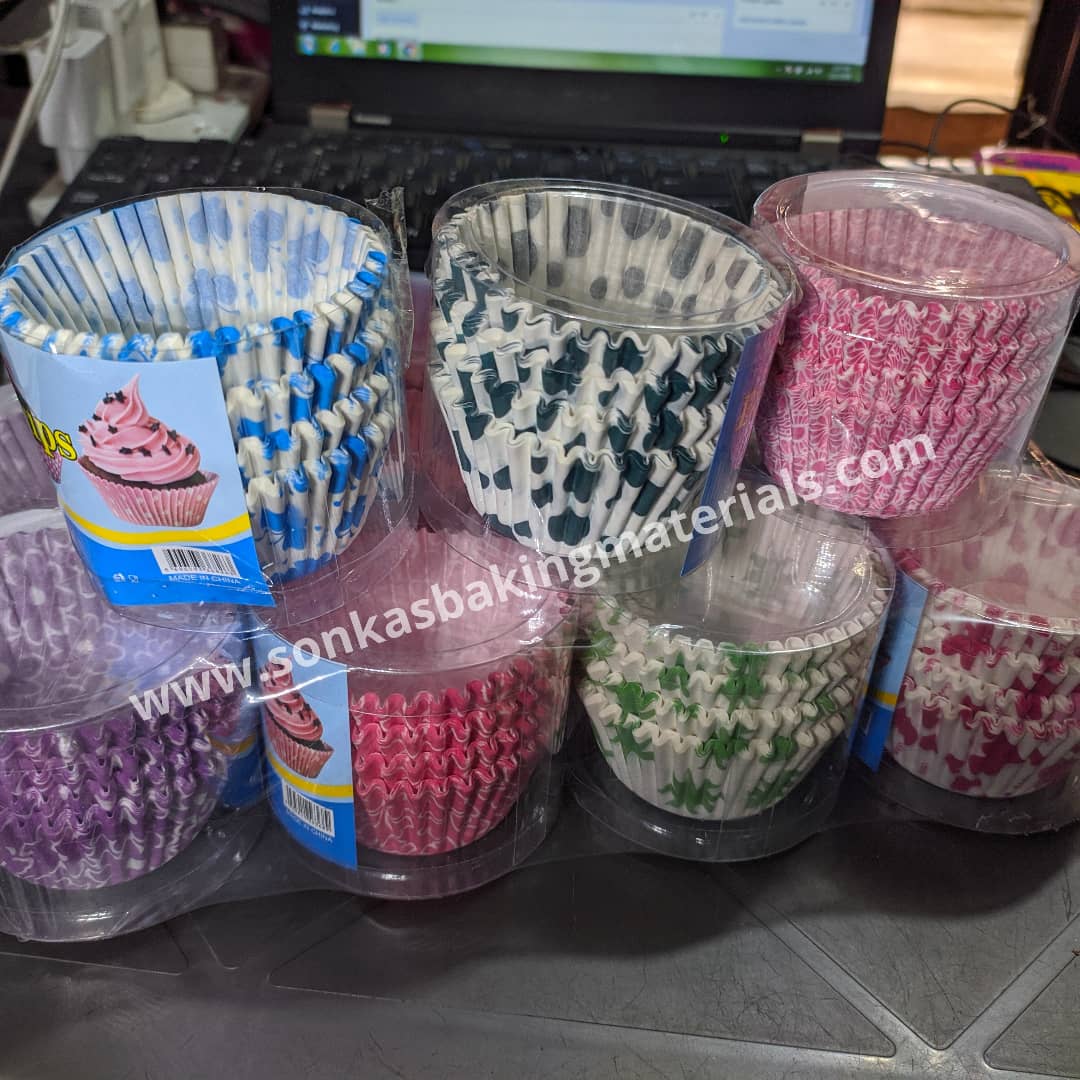 11cm Cupcake Paper Liners (Tray X12 cups) - Sonkas Business Baking ...