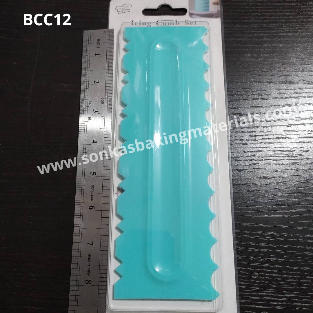 Plastic Cake Comb - BCC12 - Sonkas Business Baking Materials