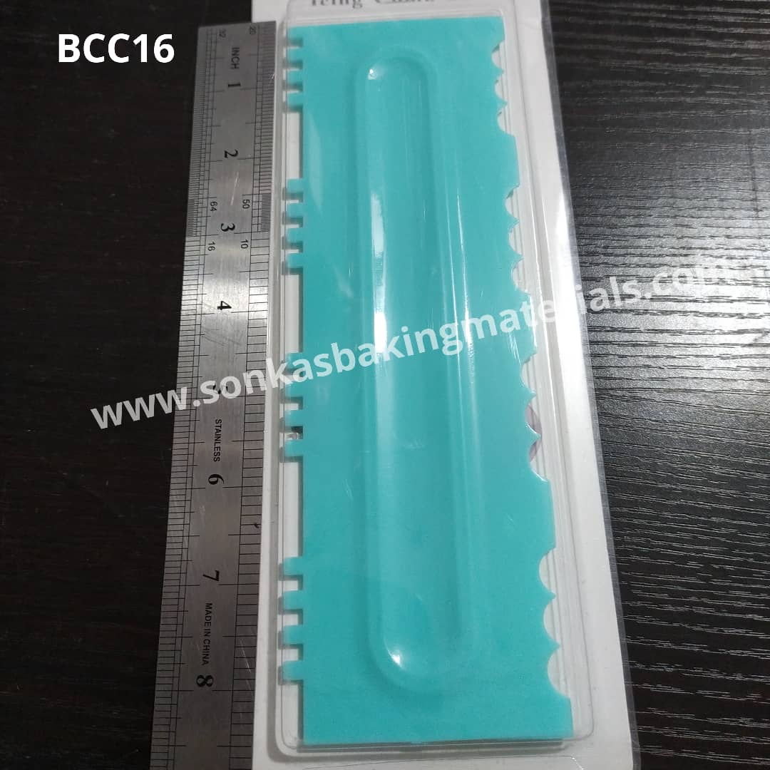 Plastic Cake Comb - BCC16 - Sonkas Business Baking Materials