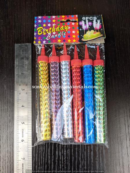 6 PC Short Fireworks (12 cm) - Sonkas Business Baking Materials