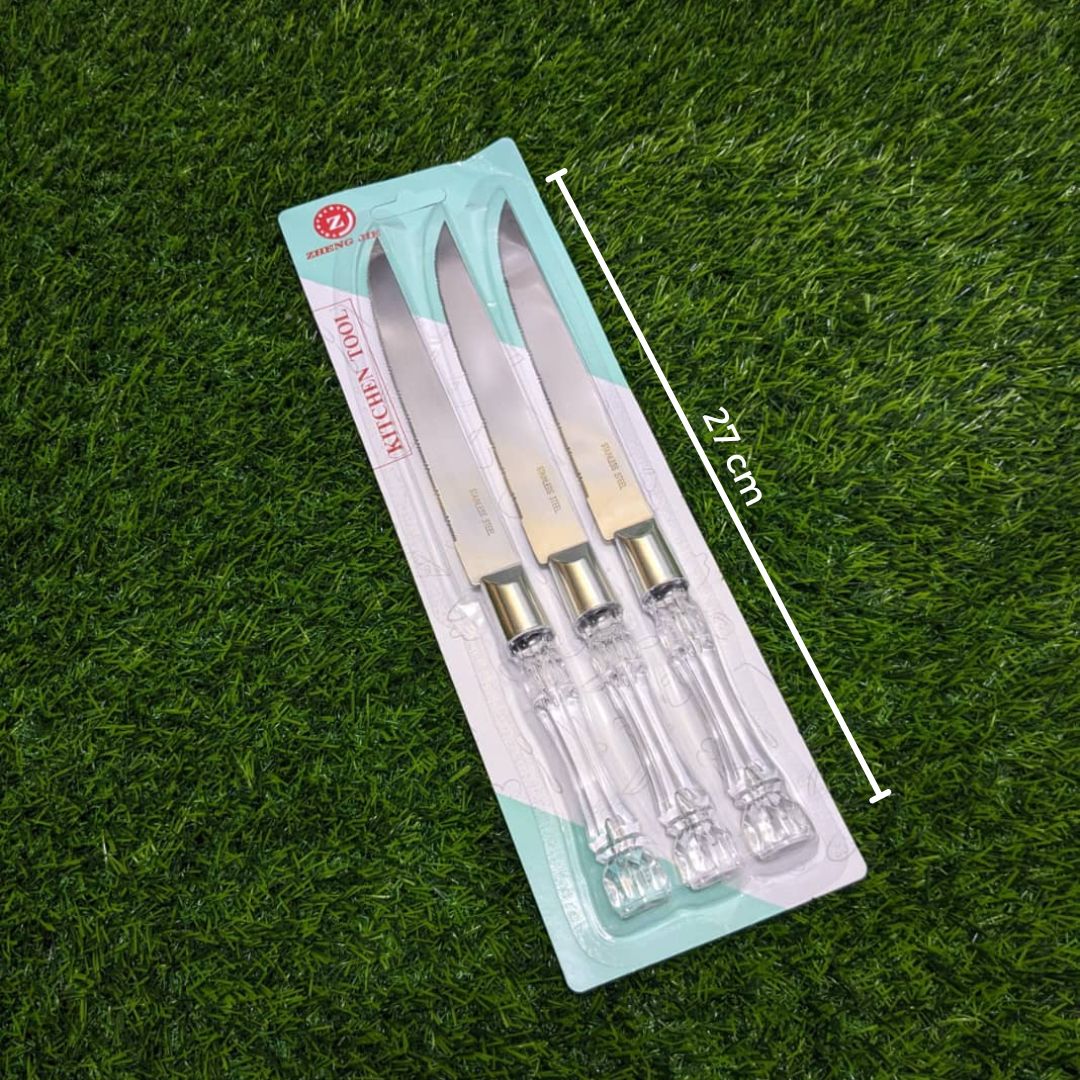 Cake Knife X 3 - Sonkas Business Baking Materials