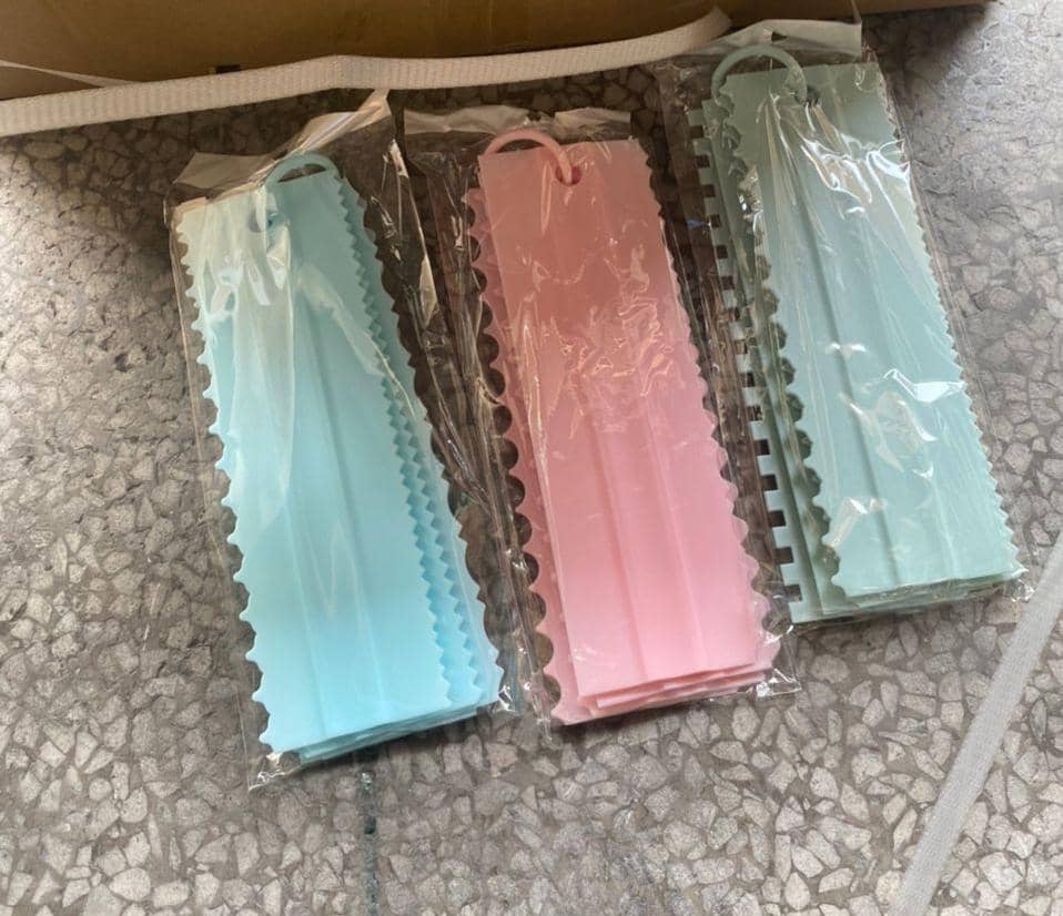 4 Pc Comb Set - Sonkas Business Baking Materials